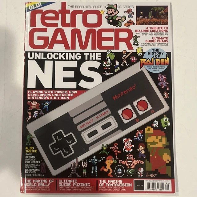 RETRO GAMER MAGAZINE GUIDE Classic GAMES No 248 UNLOCKING The NES Rai ...