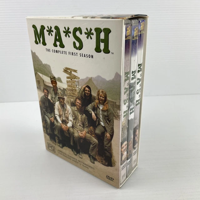 M*A*S*H DVD SEASON 1 One Collectors Edition Box Set MASH Cardboard Dust ...