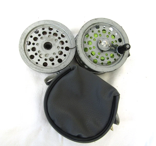 SHAKESPEARE SPEEDEX MULTIPLYING Trout Fly Fishing Reel & Spare Spool ...