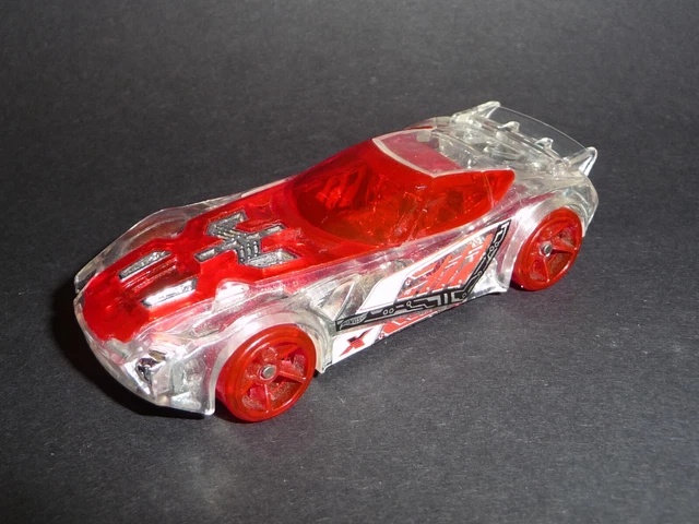 MATTEL MODELLAUTO HOT WHEELS Nerve Hammer rot-silber-weiß (H04) EUR 3 ...