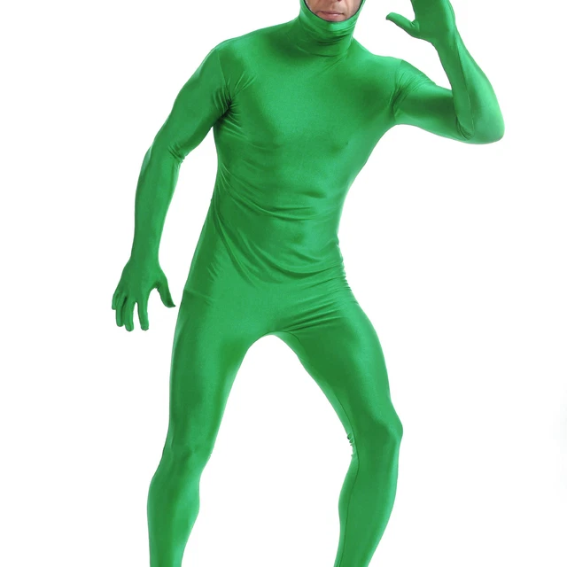 GREEN SCREEN SUIT Wrinkle-free Disappearing Green Screen Invisibility ...