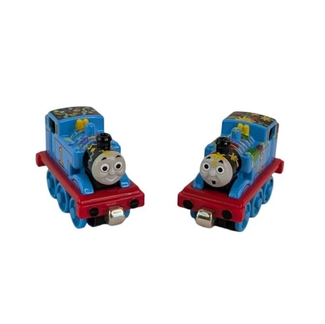 THOMAS & FRIENDS Take Along Paint Splatter/Happy Birthday Thomas Trains ...