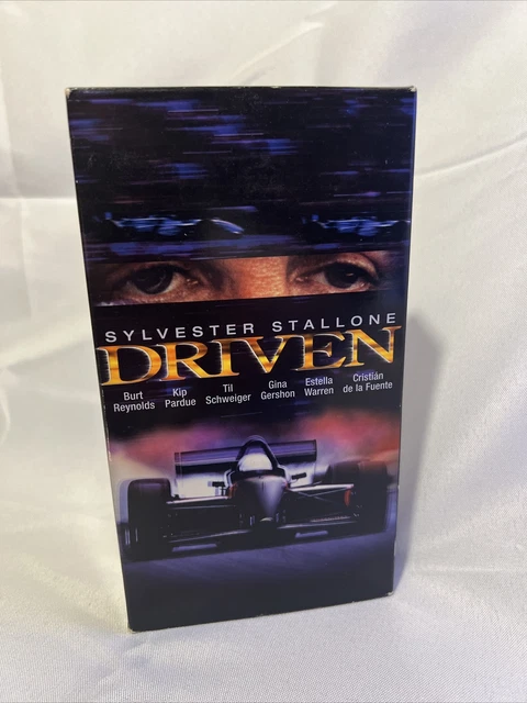 DRIVEN (VHS, 2001) Burt Reynolds, Sylvester Stallone PG-13, Vintage VHS ...