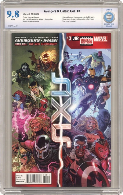 AVENGERS AND X-MEN Axis #3A Cheung CBCS 9.8 2014 0002773-AA-001 EUR 28 ...