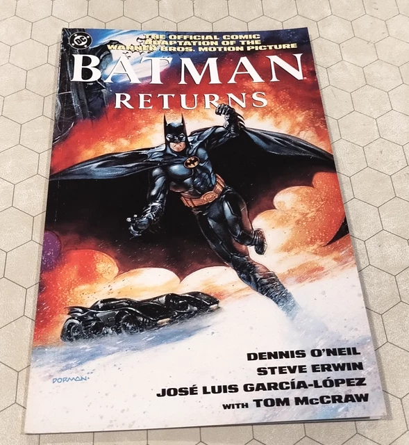 BATMAN RETURNS OFFICIAL Movie Adaptation, DC, graphic novel/TPB, 1992 ...