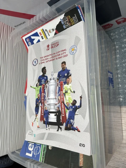LEICESTER CITY FC Programme collection £26.72 - PicClick UK