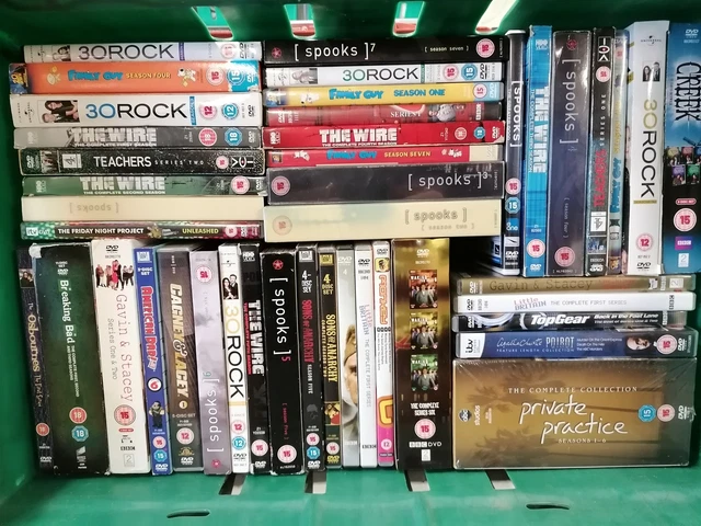 BBC ITV CHANNEL 4 SKY DVD Box Set TV Series and Movies Job Lot ...