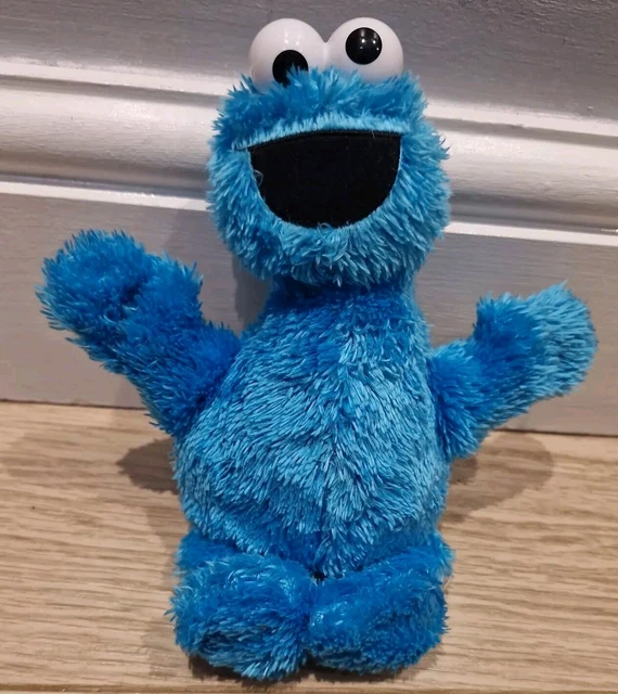 RARE RETRO SESAME Street Plush Cookie Monster 22cm Tall Good Condition ...