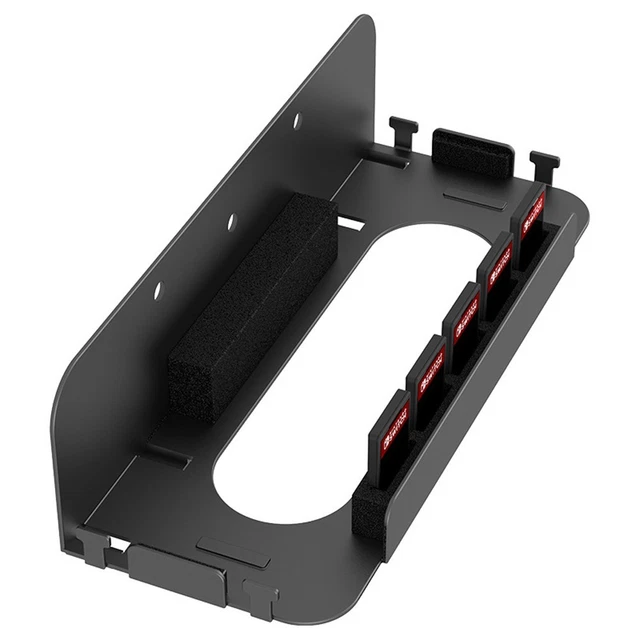 SPACE EFFICIENT WANDHALTERUNG für Nintendo Switch 2 2025 mit Game Card ...