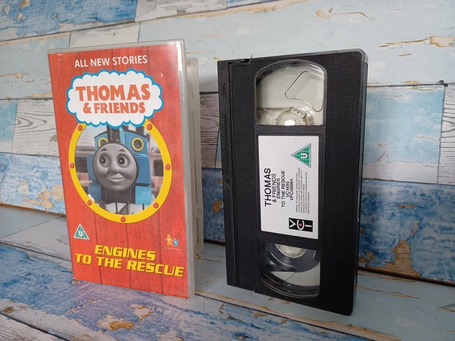 THOMAS THE TANK Engine And Friends Vhs Video - Engines To The Rescue ...