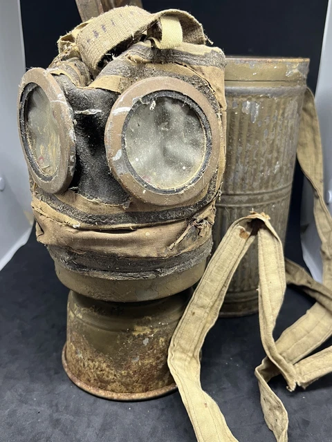 MASQUE A GAZ Ars Ww1 1914-1918 Francais Gas Mask Tranchee EUR 10,50 ...