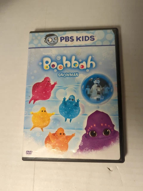 VERY RARE BOOHBAH Snowman DVD 2004 PBS Kids Educational Program TV ...