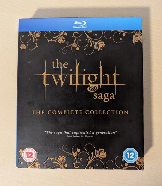THE TWILIGHT SAGA Complete Collection 1 - 5 UK PAL Region B Blu Ray £24 ...