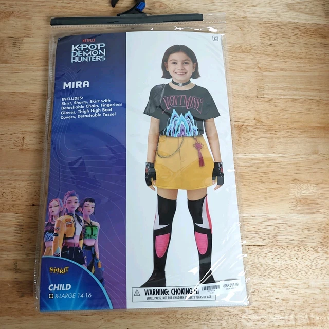 [05018064] SPIRIT HALLOWEEN KPop Demon Hunters Kids Mira Costume Size ...