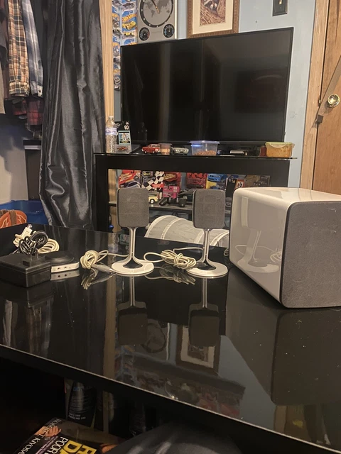 DELL AY410 2.1-CHANNEL Multimedia PC Computer Satellite speakers with ...