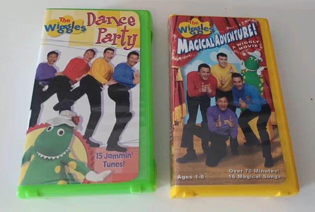 The Wiggles Dance Party Magical Adventure Vhs Greg Murray Jeff