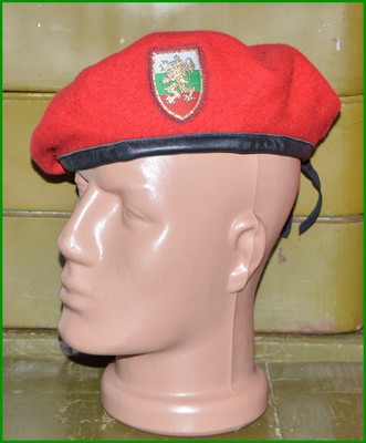 BULGARIAN ARMY INFANTRY red Beret uniform military Cap EUR 17,46 ...