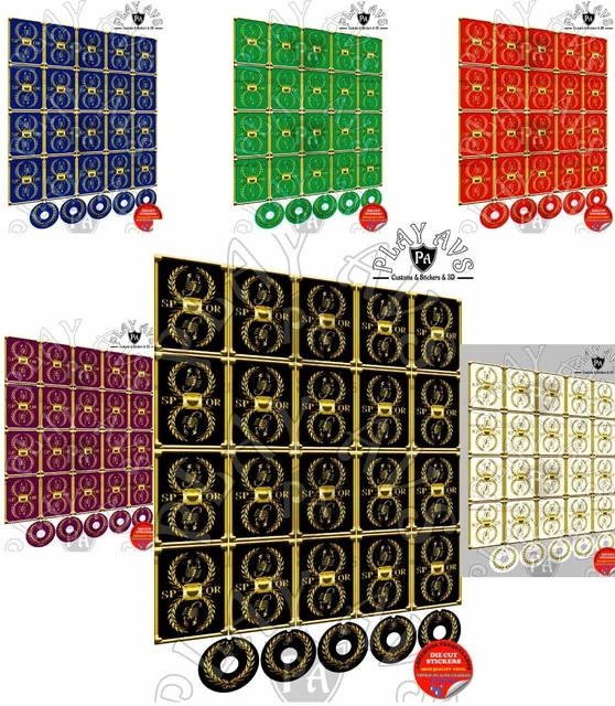 PLAYMOBIL STICKERS ESCUDO Romano - Stickers Roman Shields - Autocollant ...