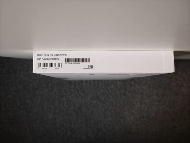 XIAOMI REDMI PAD 2 Pro 8GB RAM 256GB ROM Graphite Grey Android Tablet ...