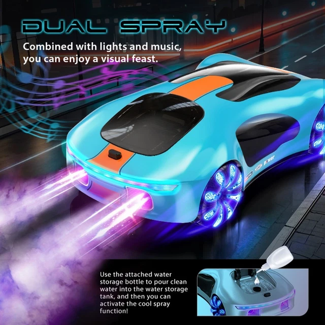 DUAL SPRAY REMOTE Control Car with Dynamic Performance and Gesture Use ...