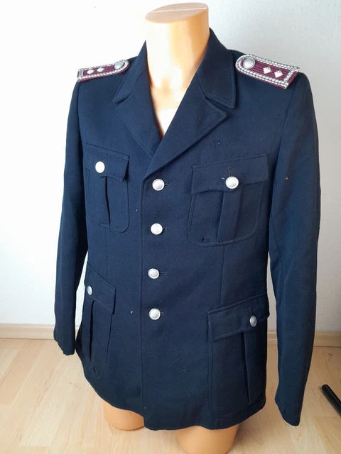 ORIGINAL P-WW2 DDR German Fire police officer tunic £10.00 - PicClick UK