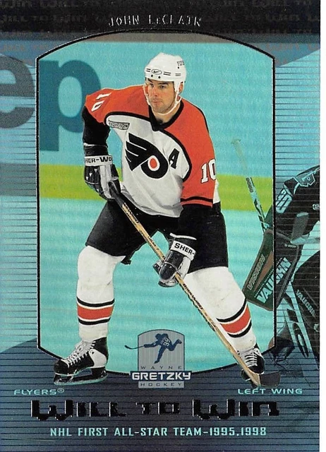 1999-00 WAYNE GRETZKY HKY volonté de gagner #W8 John LeClair ** Flyers ...