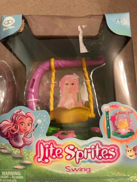 LITE SPRITE DELUXE Playset (oscillazione) Luce colorata con Sprite Lite ...