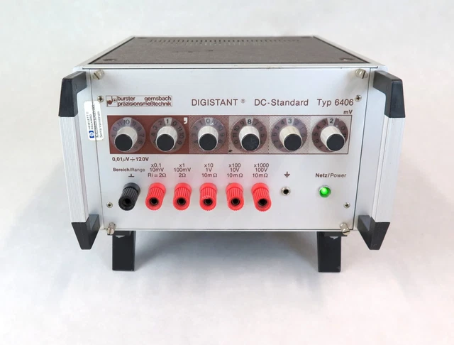 BURSTER GERNSBACH DIGISTANT DC Standard tipo 6406 sorgente di ...