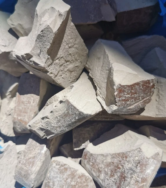 EDIBLE CLAY WHITE EKO Original Smoked African Kaolin Calaba 200g not ...