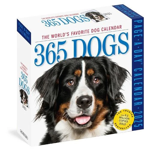 365 DOGS PAGE-A-DAY Calendar 2025: The World's Favourite Dog Calendar £ ...