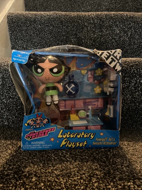 THE POWERPUFF GIRLS Laboratory Playset w/ Buttercup. Cartoon Network ...
