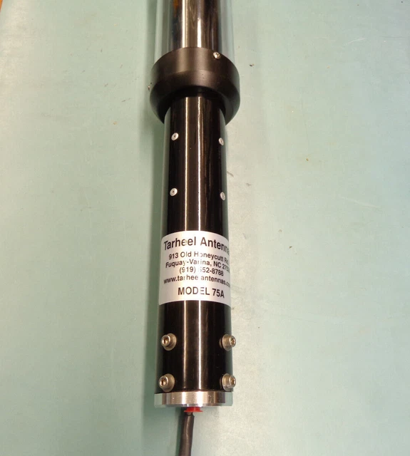 TARHEEL ANTENNAS...MODEL 75A....10 to 75 meters...Black... EUR 455,68 ...