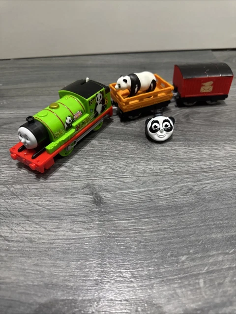 THOMAS & FRIENDS Sodor Safari Panda Percy Trackmaster Motorised ...