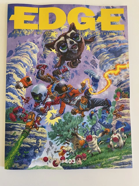 EDGE MAGAZINE ISSUE 403 Dec 2024 Astro Bot Zelda Echoes Star Wars ...