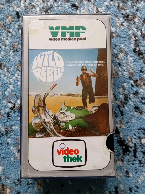 THE WILD REBELS VMP Glasbox VHS Biker "..brutaler Als Hells Angels" EUR ...