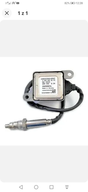 MERCEDES-BENZ NOX SENSOR £200.00 - PicClick UK