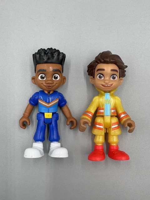 DISNEY JUNIOR FIREBUDS Bo & Jayden 3” Action Figures £5.06 - PicClick UK