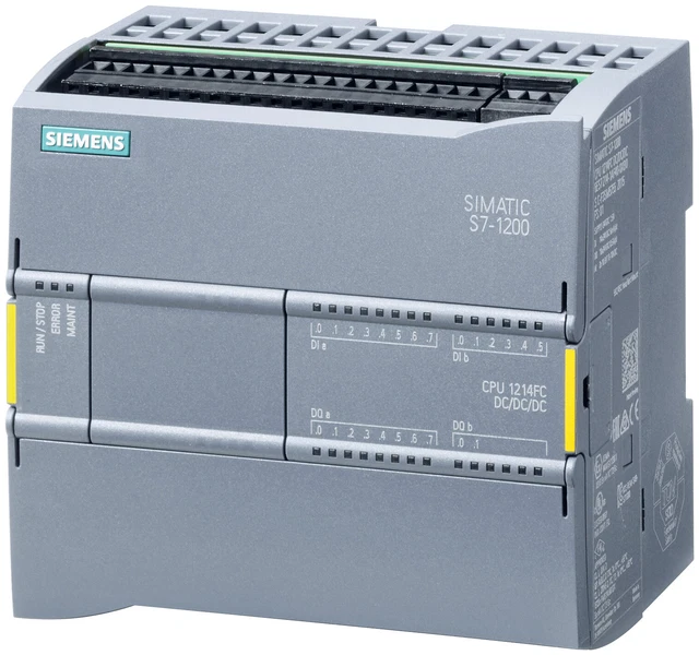 CPU SIEMENS SIMATIC S7-1200 1214fc dc/dc/dc 24vdc 1.5a 6es7 214-1af40-0xb0 EUR 457,06 - PicClick IT