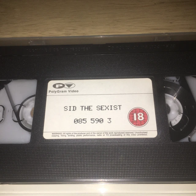 VIZ SID THE SEXIST-VHS VIDEO-POLYGRAM VIDEO 100% Tested Working Mint ...