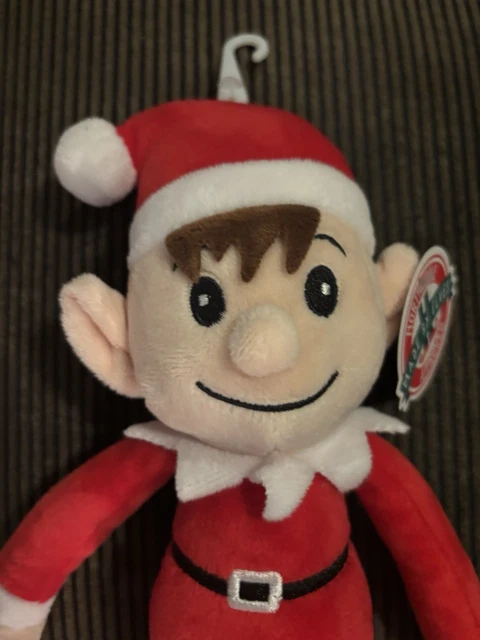RED ELF PLUSH Soft Toy Christmas Gift Kids Christmas Eve Box Filler £2. ...
