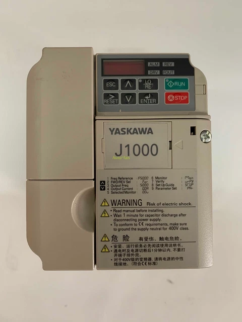 INVERTER J1000 SERIES CIMR-JBBA0010BBA 1.5KW single-phase 220V $529.90 ...