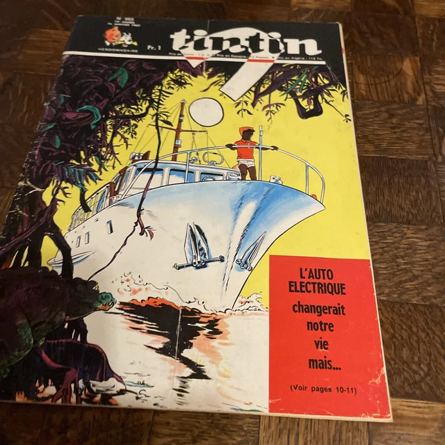 TIM UND STRUPPI Tintin 953 1967 Cover Andy Morgan Vaillant Luc Orient ...