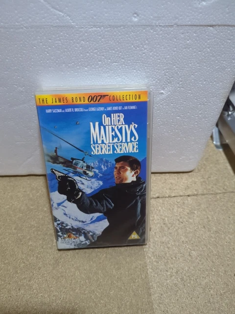 ON HER MAJESTY'S Secret Service (VHS/H, 1995) £5.00 - PicClick UK