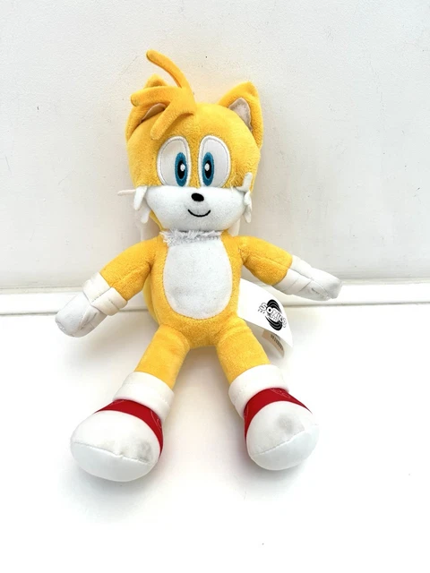 SEGA SONIC THE Hedgehog 3 Tails Plush Toy Soft Cuddly Yellow 11 ...