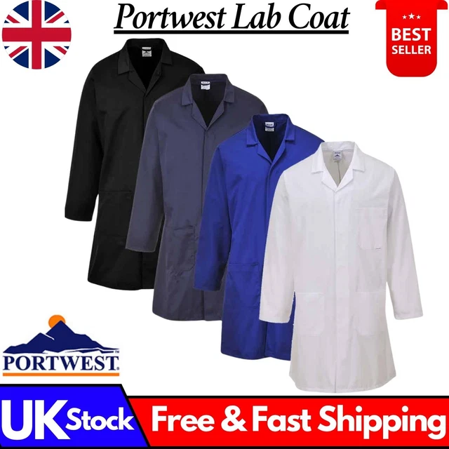 MEDICAL LAB COAT Hygiene Food Warehouse Industry Laboratory Doctors ...