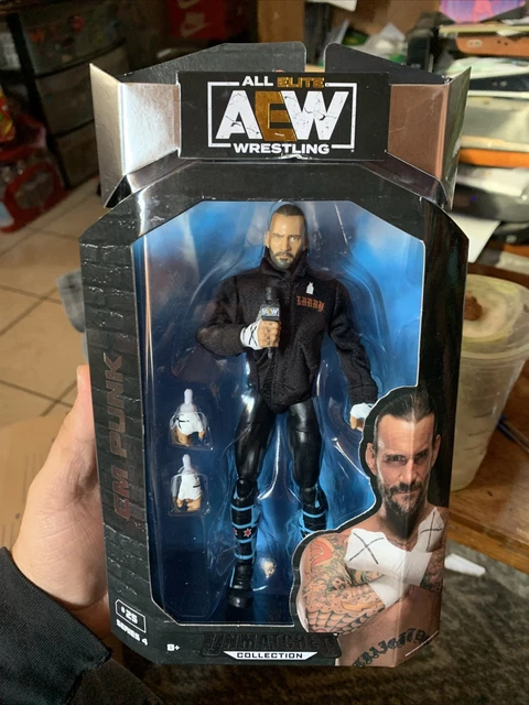 AEW CM PUNK Unmatched Collection Series 4 Jazwares Wrestling Action Figure New EUR 37,80 ...