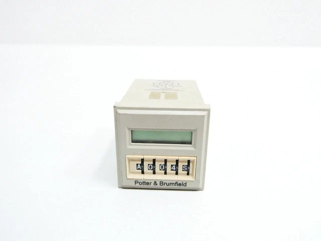 POTTER BRUMFIELD CNT-35-96 Programmable Temps Retard Relais 24-240v-ac ...