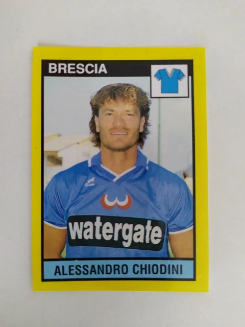 FIGURINA IL GRANDE CALCIO VALLARDI 1988/89 BRESCIA CHIODINI n 373 ...
