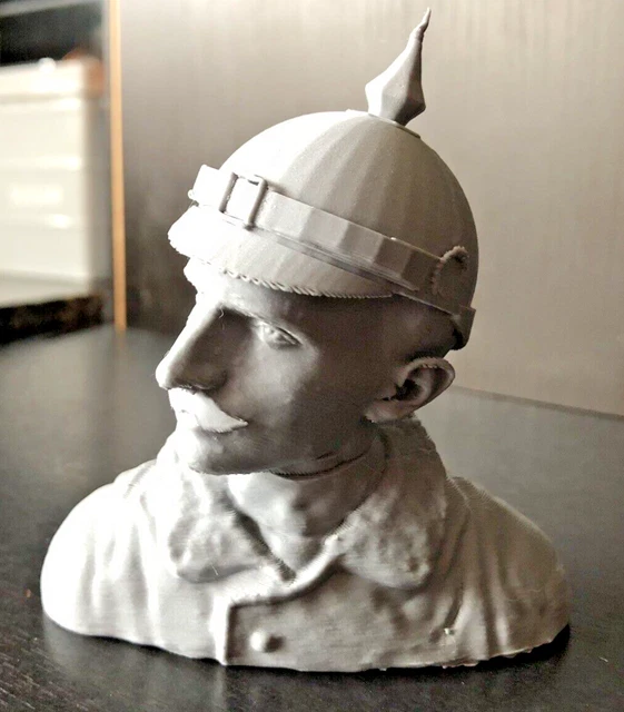 HERMAN THE GERMAN 1/6 scale WW1 RC pilot bust. Posable head, Made in ...