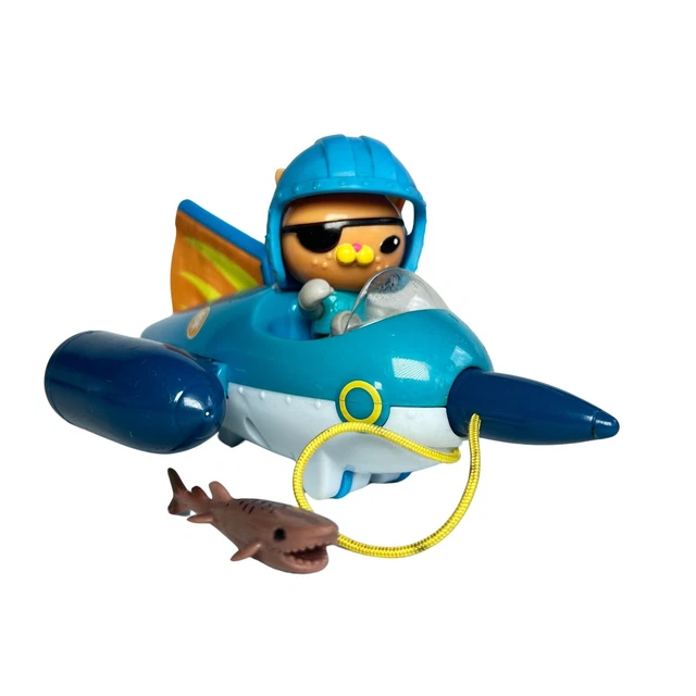 OCTONAUTS GUP R & Kwazii Playset Figura Creatura Mare Pesce Veicolo ...